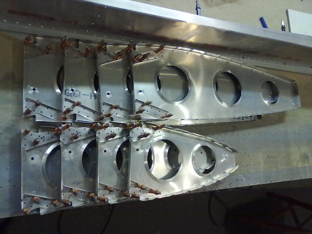 Left Wing Rib Gussets – Sonex 1362